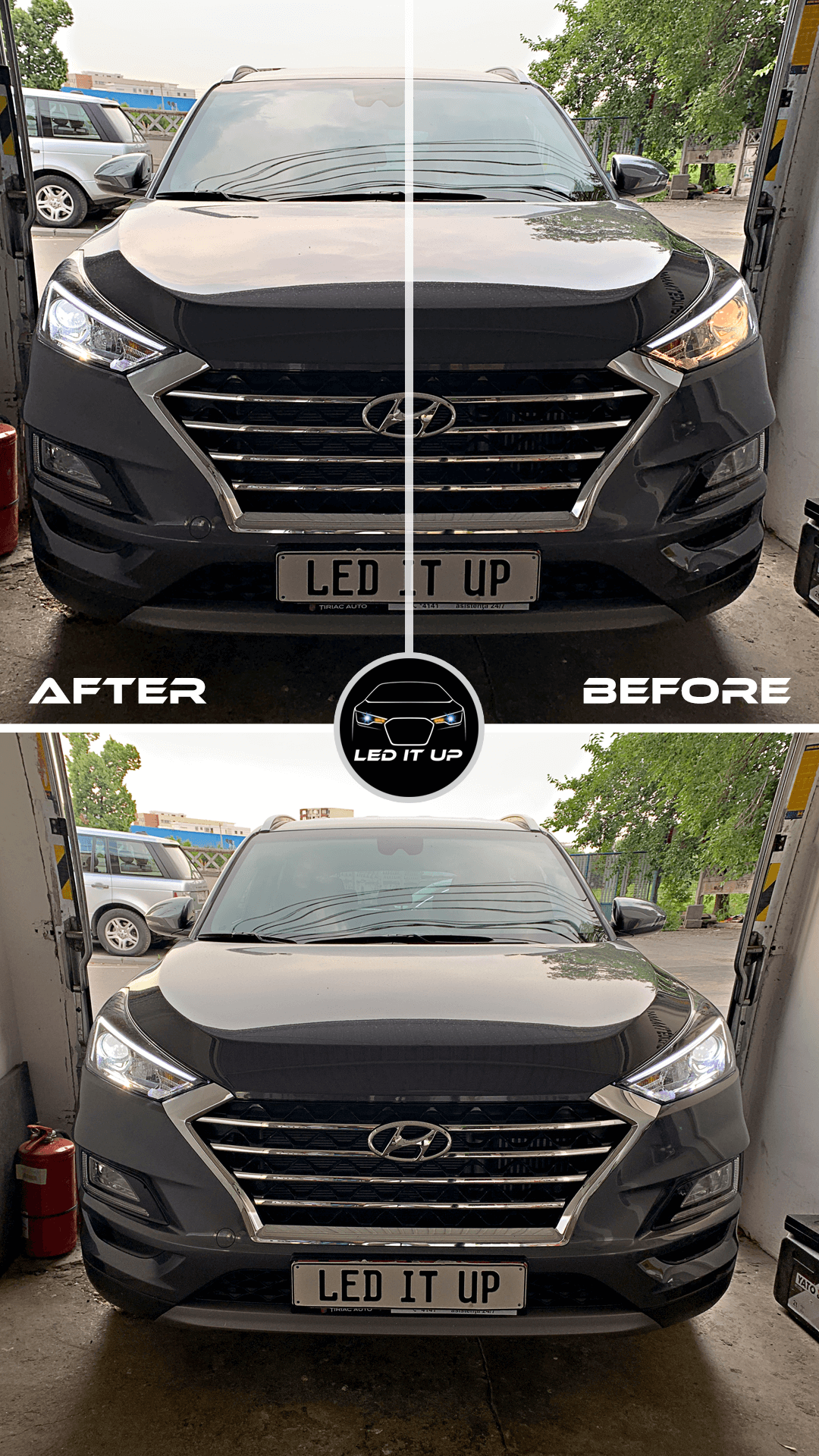 Faza scurta Hyundai Tucson 3rd. Gen. FL (2019) – Led It Up