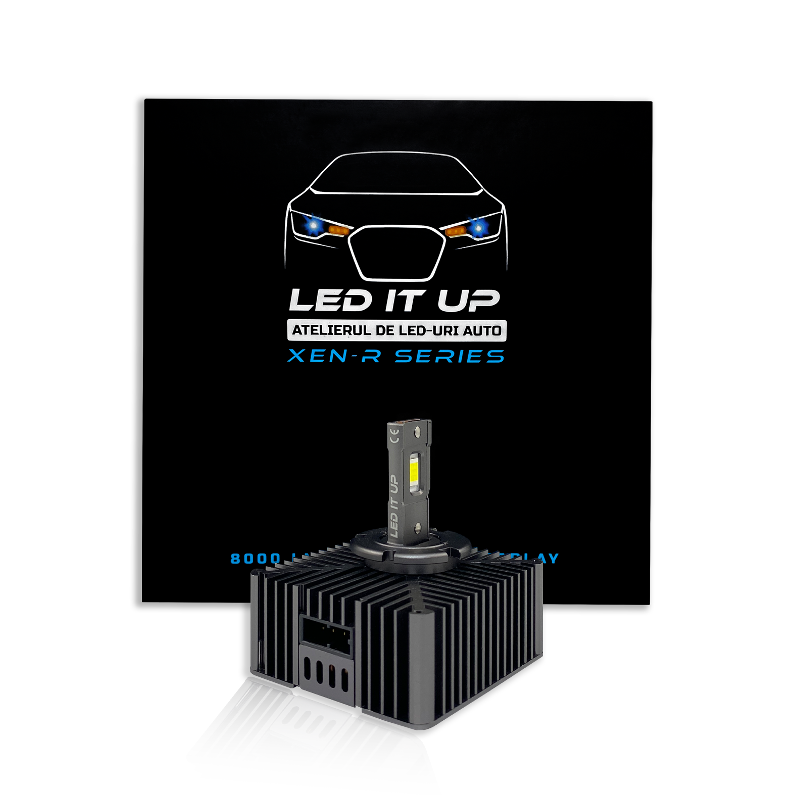 Kit LED D5S XEN-R Series V2 6.000K, 8.000 lumens / set - Plug & Play ...